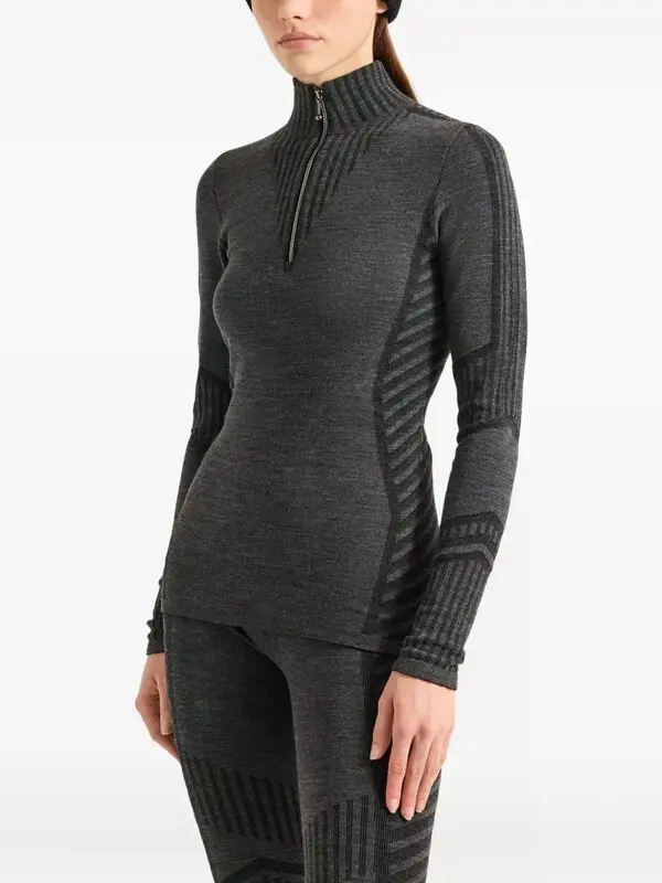 Fusalp Seama Zip Top - Grey
