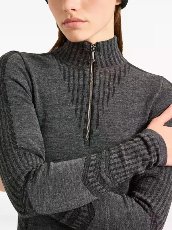 Fusalp Seama Zip Top - Grey