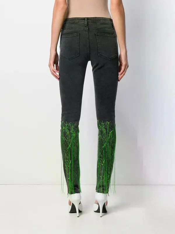 Off-White Thread Trim Jeans