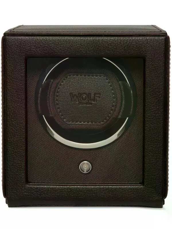 Wolf Cub Watch Winder Box - Brown