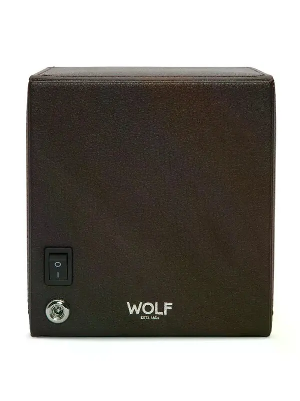 Wolf Cub Watch Winder Box - Brown