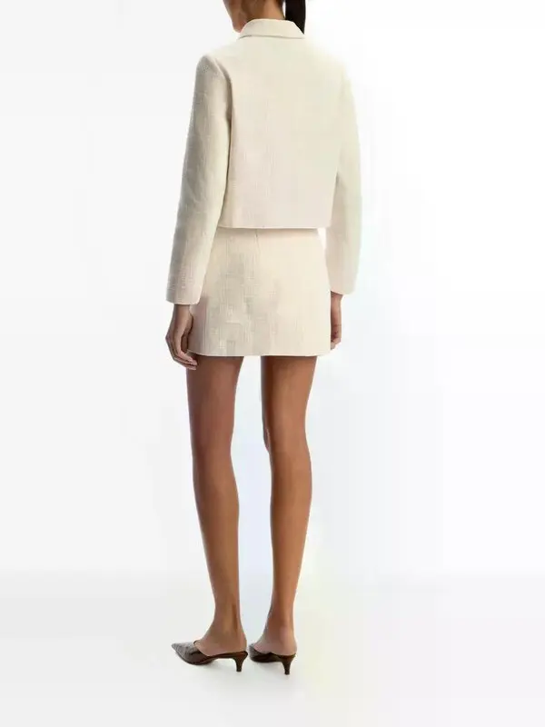 12 STOREEZ Textured Mini Skirt
