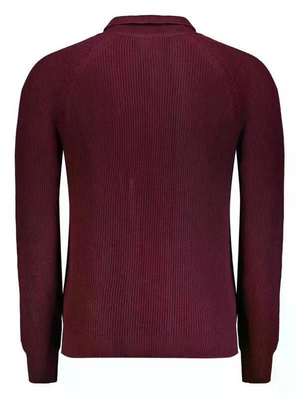 MOORER Ribbed-knit Sweater