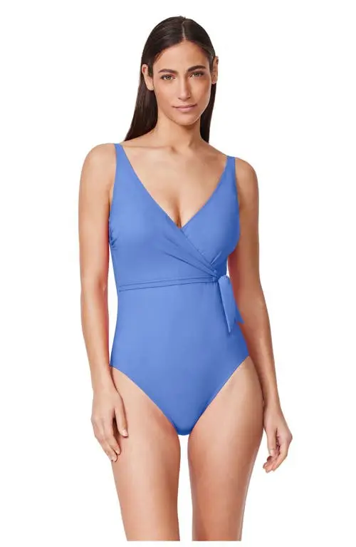 GOTTEX Tutti Frutti Fashion Surplice One Piece - Hamptons-blue