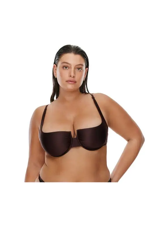 GOTTEX Satin Touch Underwire Bikini Top
