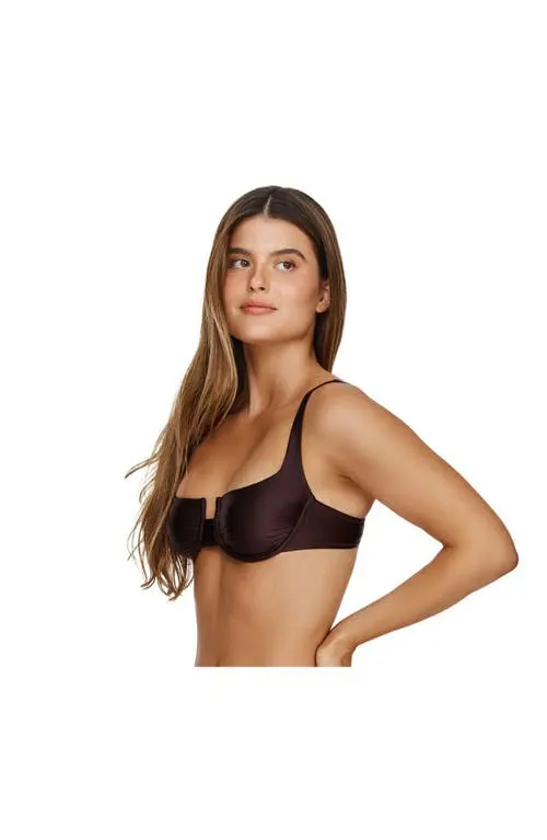 GOTTEX Satin Touch Underwire Bikini Top