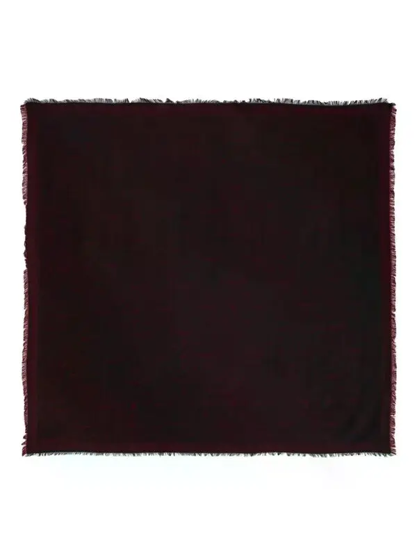 Zadig&Voltaire Glenn Monogram Scarf - Red