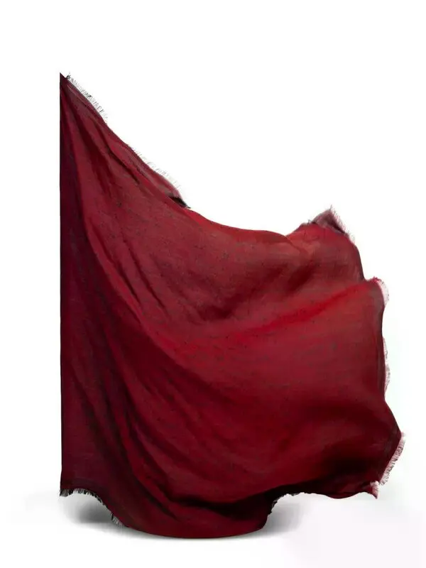 Zadig&Voltaire Glenn Monogram Scarf - Red