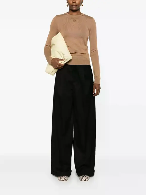 Loewe Pleated Gabardine Trousers