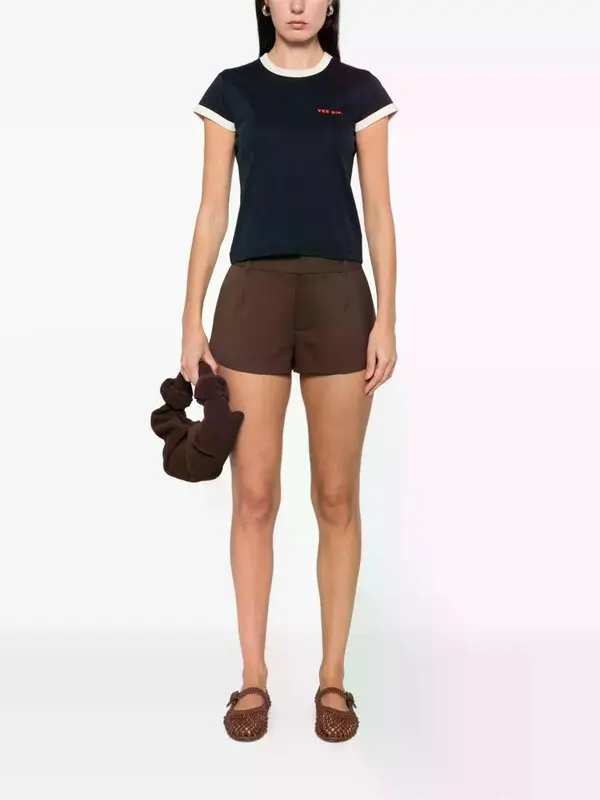 SIR. Dylan Mini Shorts - Brown