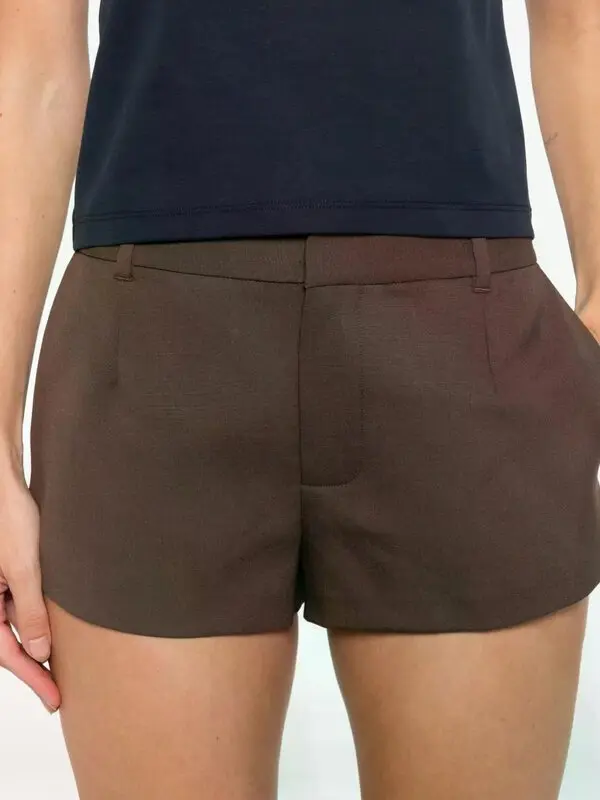 SIR. Dylan Mini Shorts - Brown