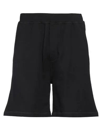 Dsquared2 Relaxed Fit French Terry Shorts - Black