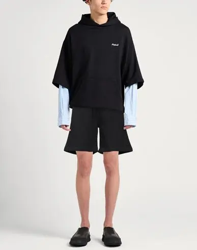 Dsquared2 Relaxed Fit French Terry Shorts - Black