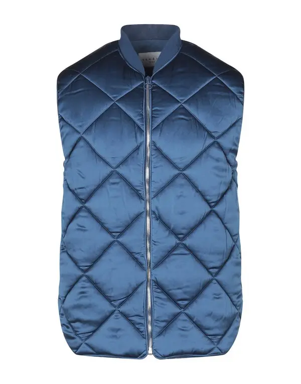 Sandro Satin Puffer Vest