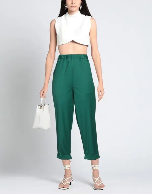 SOLOTRE Tapered High-waisted Trousers