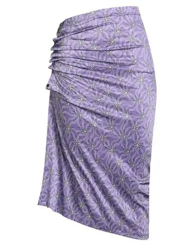 Rabanne Asymmetric Midi Skirt - Purple