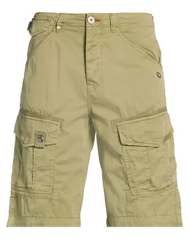 BERNA Cotton Cargo Shorts - Green