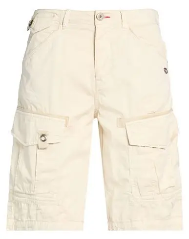 BERNA Cotton Cargo Shorts - White