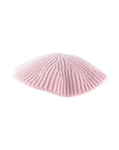 GANNI Knitted Beret - Pink