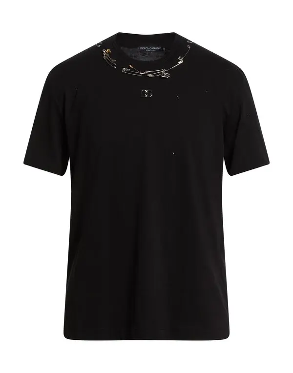 Dolce & Gabbana T-shirt Size Cotton, Steel, Zamak, Elastane