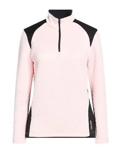 COLMAR Two-tone Half-zip Ski/snowboard Sweatshirt With Polar Fleece Lining - Pink