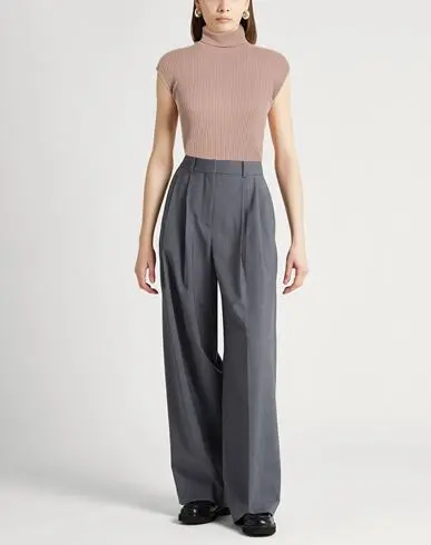 Crossley Turtleneck Ribbed-knit Top