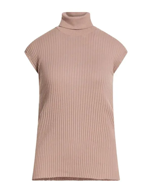 Crossley Turtleneck Ribbed-knit Top
