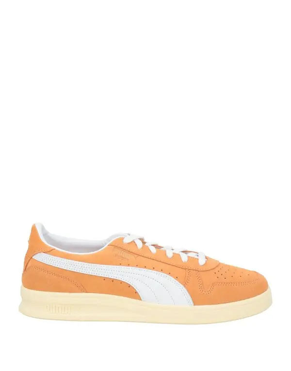 PUMA Indoor Leather Sneakers - Mandarin