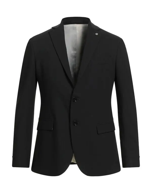 LIU •JO MAN Blazer Size Polyester, Wool, Elastane