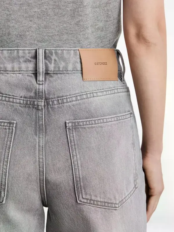12 STOREEZ 415 Wide-leg Jeans