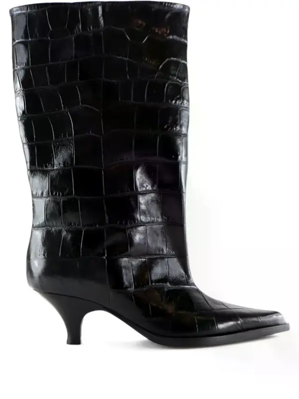 NOTABENE Yovanna Crocodile-effect Boots