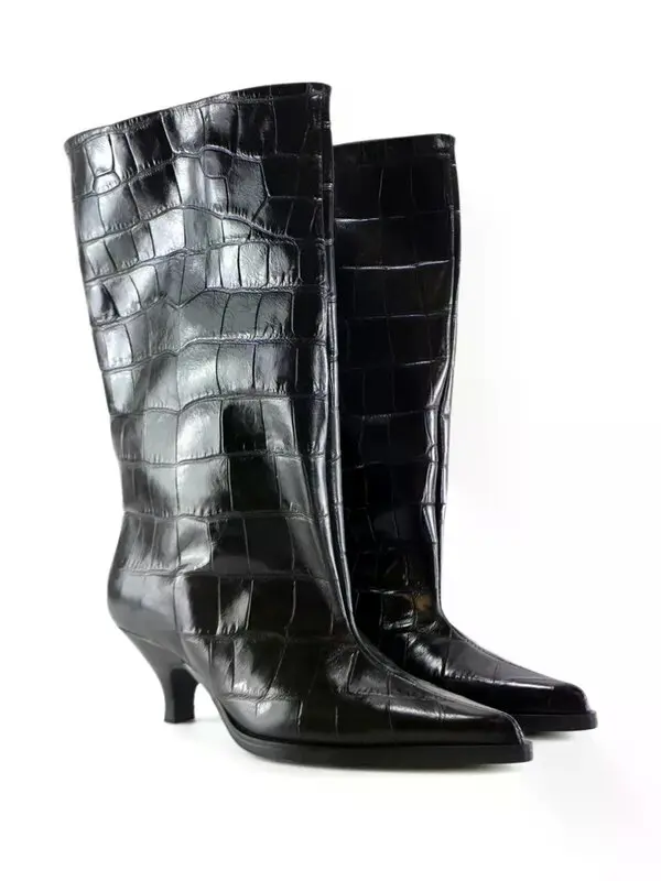 NOTABENE Yovanna Crocodile-effect Boots