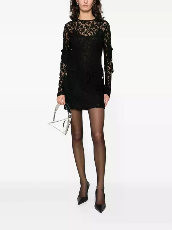 Blumarine Lace Buckle Dress