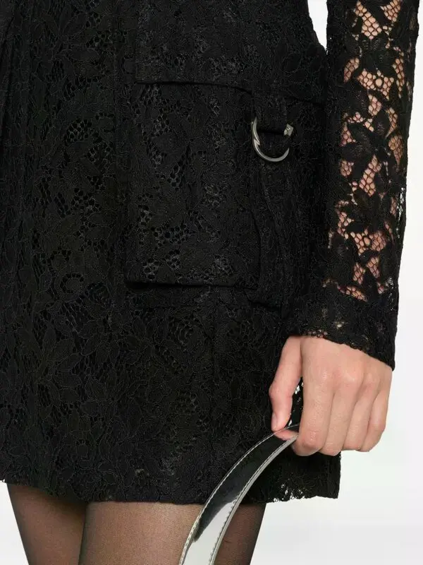 Blumarine Lace Buckle Dress