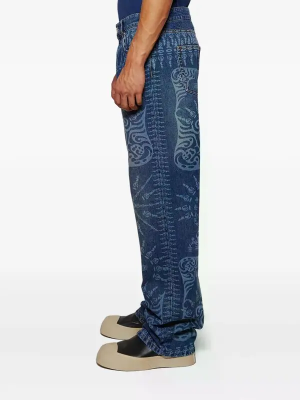 BLUEMARBLE All-over Print Jeans