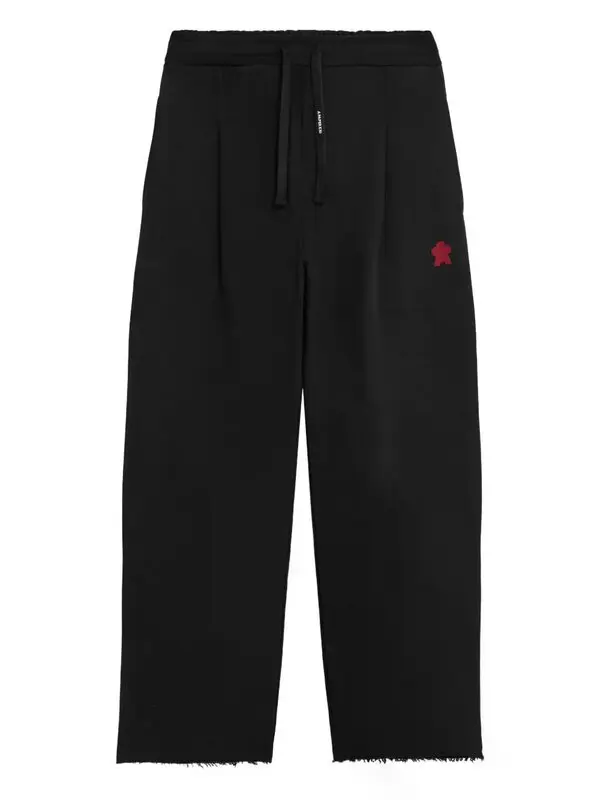 A PAPER KID Drawstring Raw-hem Trousers