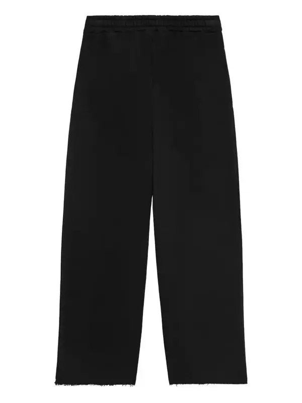 A PAPER KID Drawstring Raw-hem Trousers