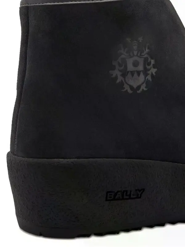 Bally Crest Zip Curling Boots
