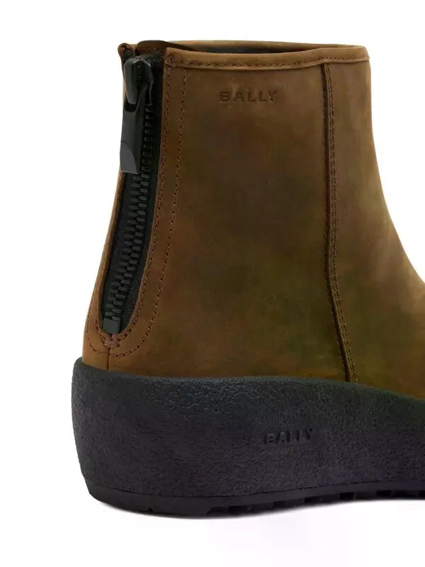Bally Zip-fastening Leather Bootie