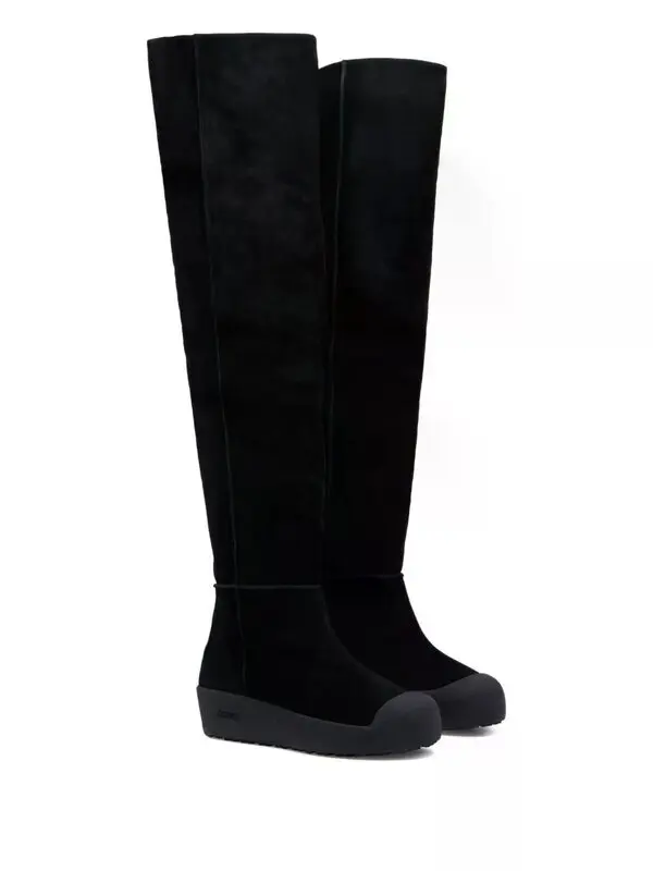 Bally Curling Over-the-knee Boots