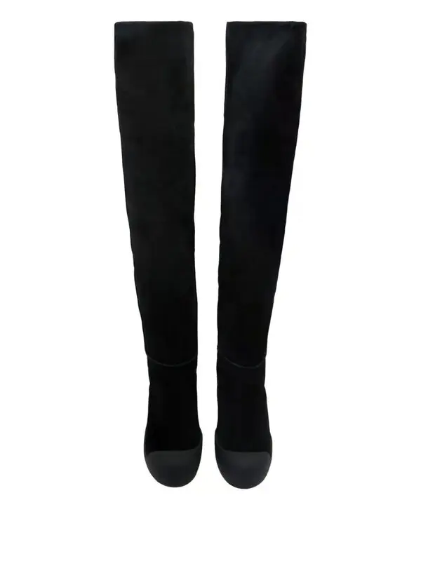 Bally Curling Over-the-knee Boots