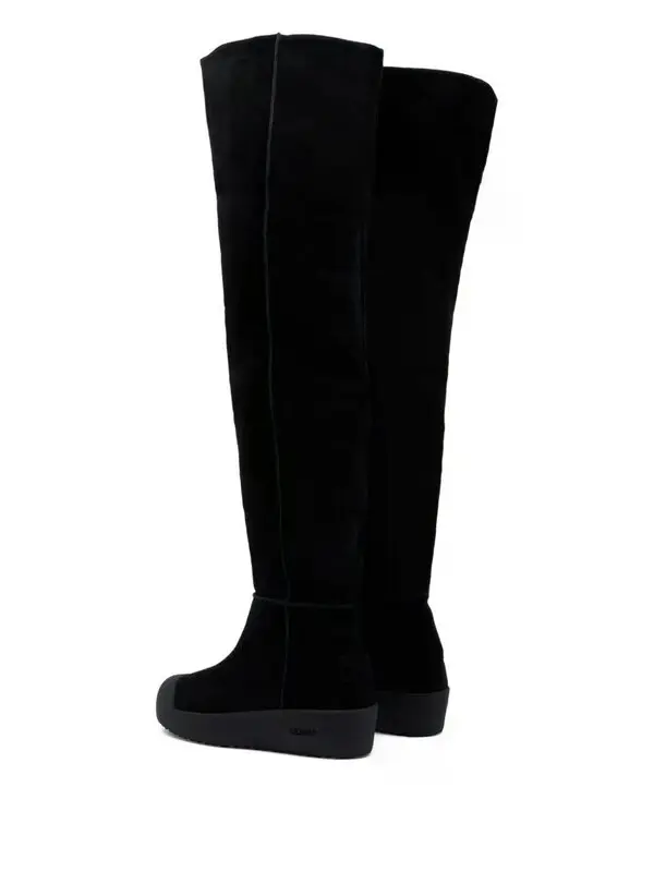 Bally Curling Over-the-knee Boots