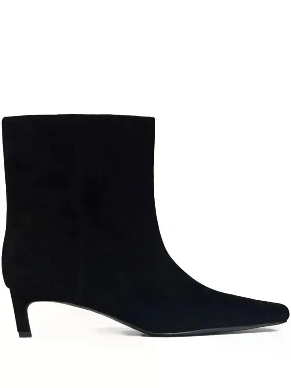 12 STOREEZ 45mm Suede Ankle Boots