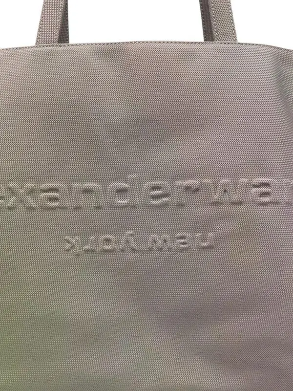 Alexander Wang Embossed Canvas Nylon Tote Bag