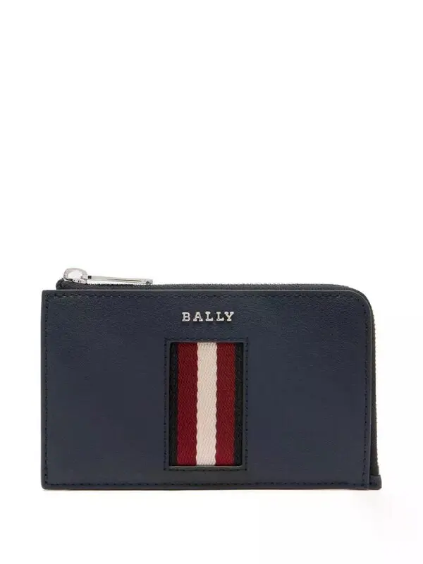 Bally Business Ribbon Leather Cardholder - Blue