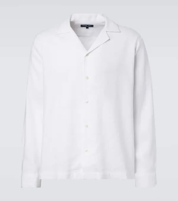 Frescobol Carioca Linen And Cotton Shirt - White