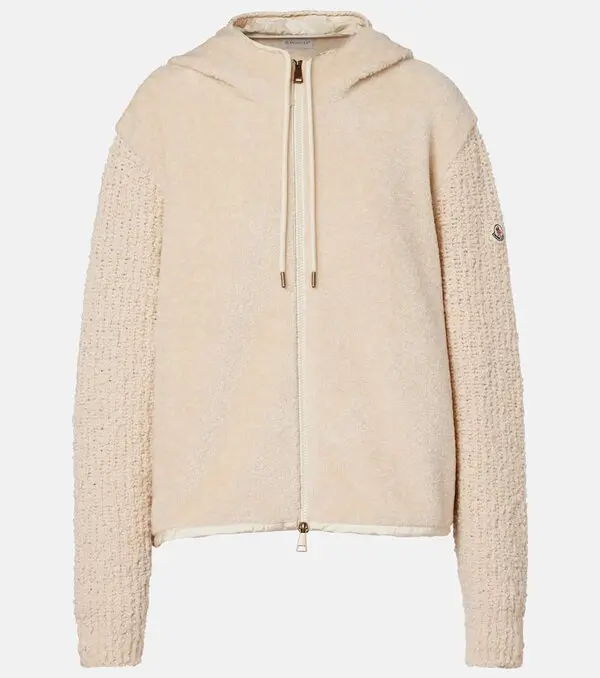 Moncler Teddy Hoodie - Beige