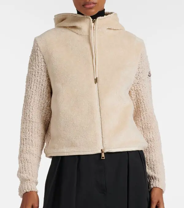 Moncler Teddy Hoodie - Beige
