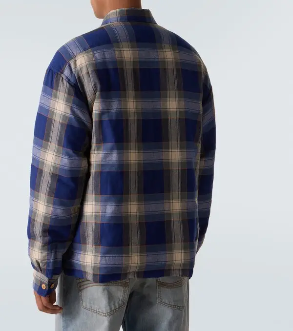 Visvim Keesey Wool And Linen Down Overshirt