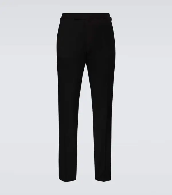TOM FORD Shelton Wool Slim Pants